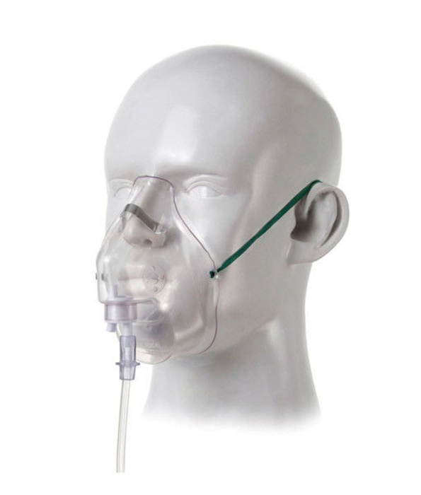 Adult Venturi Mask with Diluter and 2.1m Tubing